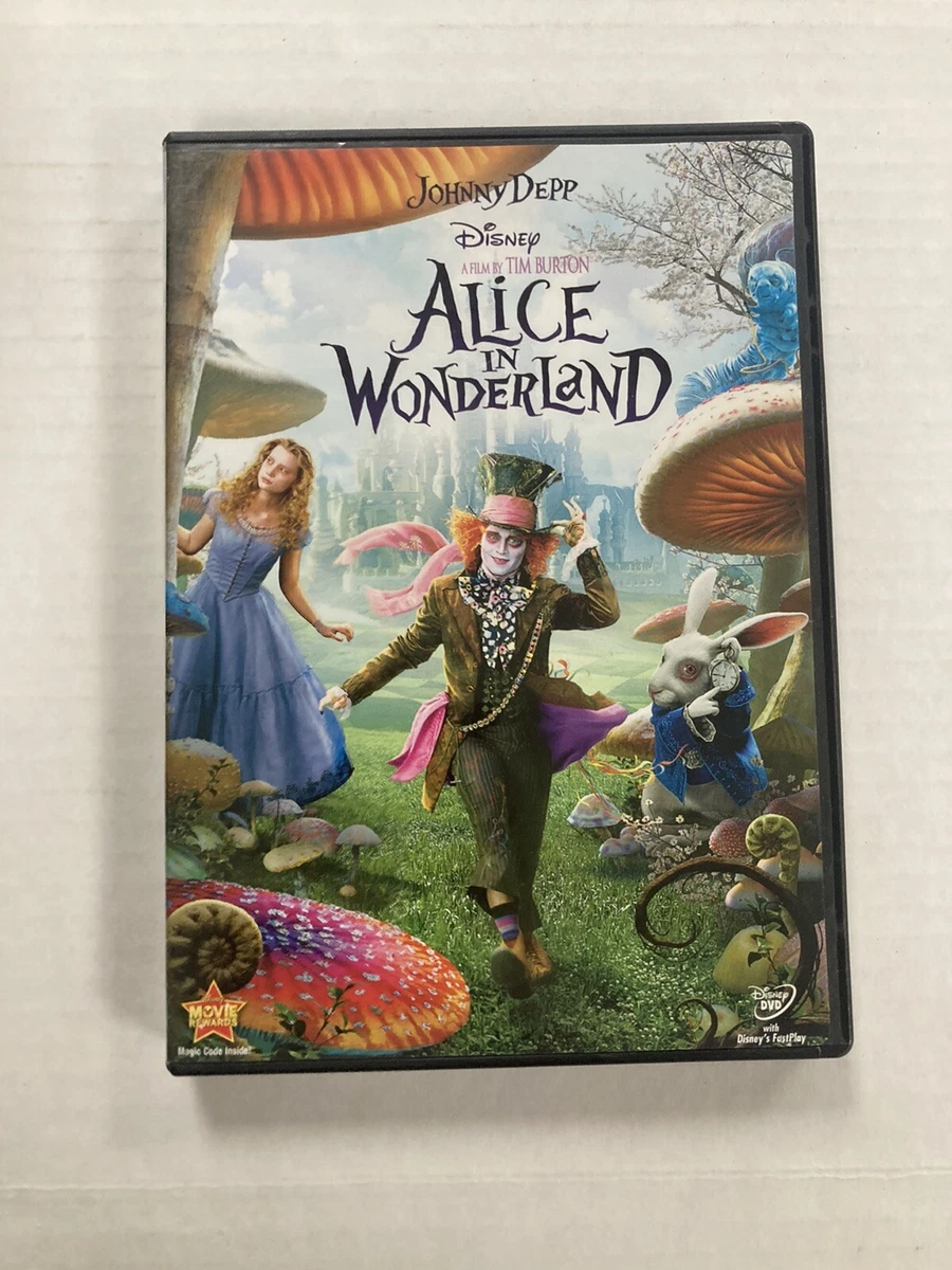Alice In Wonderland Dvd 2010