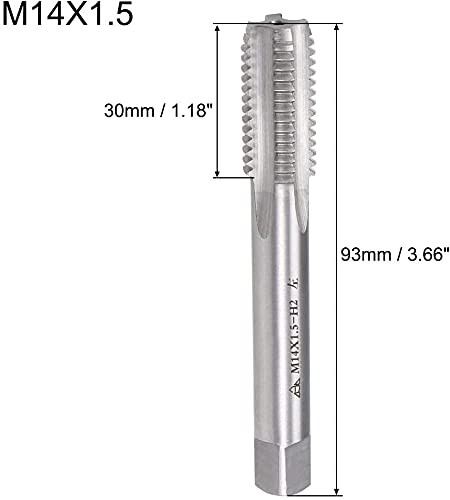14mm x 1.5 HSS Metric Right Hand Thread Tap and Die Set (M14 x 1.5mm ...