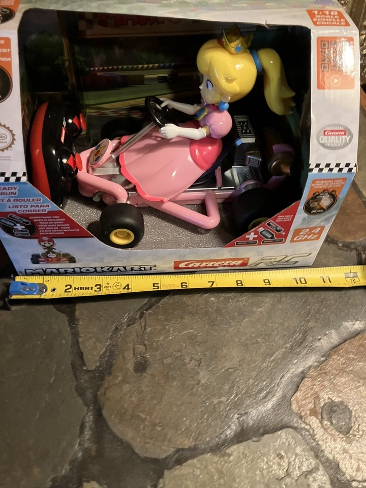 Nintendo Carrera RC Mario Cart Princess Peach Pipe Cart New With Box | eBay