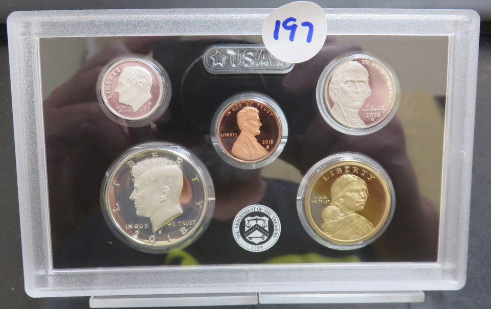 2018 Proof Silver Set in Package w/COA | eBay