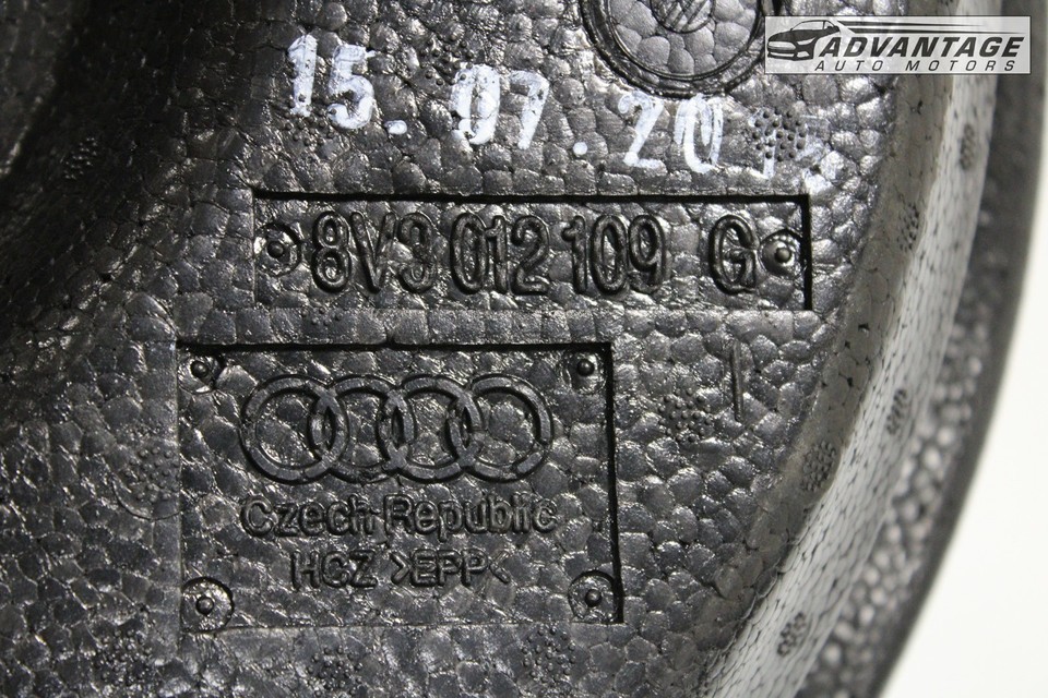 2015-2017 AUDI A3 8V SEDAN REAR TRUNK LOWER SPARE WHEEL COMPARTMENT ...