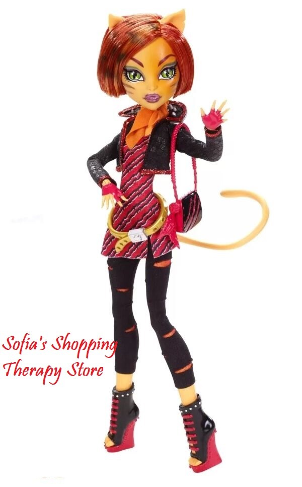 Monster High Doll First 1st Wave Toralei Stripe Top Pants Belt Shoes ...