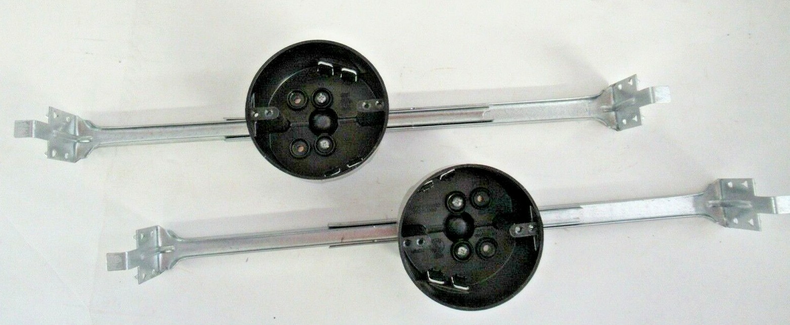 (Box of 24) Allied Moulded PC234-BH 4" Diameter Round Ceiling Outlet ...