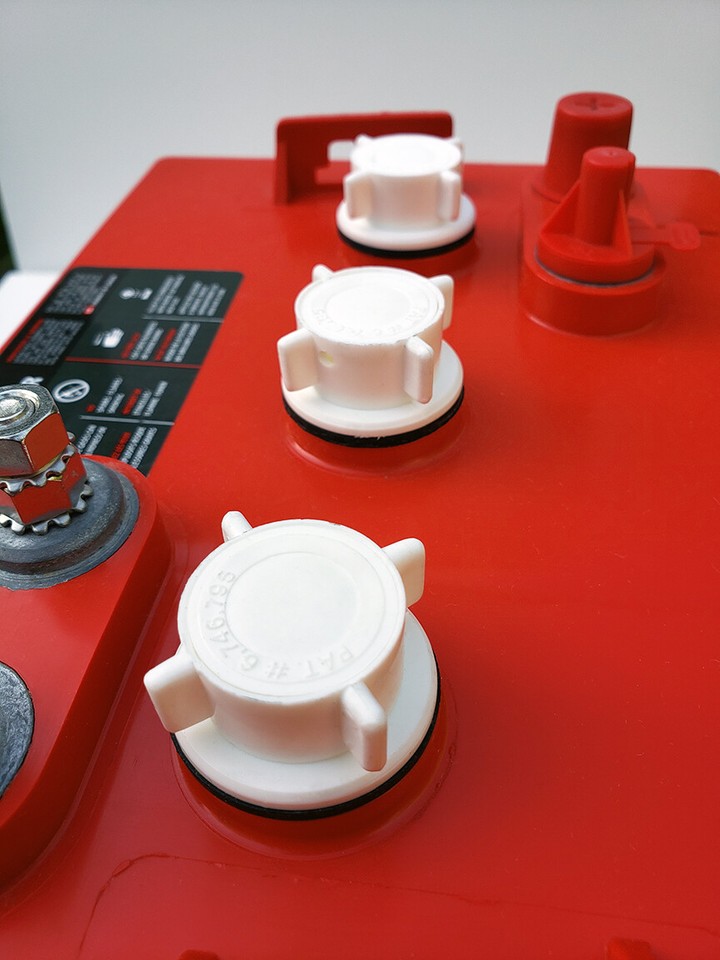 Battery Vent Caps Bayonet Deep Cycle Forklift Golf Cart Marine Solar ...