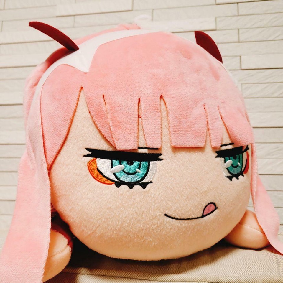 DARLING in the FRANXX mega jumbo Nesoberi Plush Stuffed toy Zero Two ...