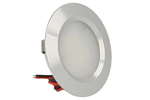 LEDLUX Mini spot LED encastrable rond 3 W AC/DC 12 V DC 24 V trou 50 mm ...
