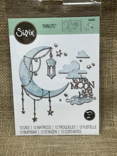 Moon & Back Sizzix Thinlits Thin Metal Die NEW! | eBay