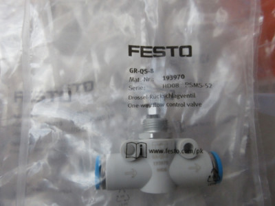 1PC New Festo GR-QS-8 193970 Valve *TT | eBay