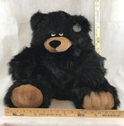 Vintage Chrisha Creation Limited Playful Plush Extra Large Black Bear ...