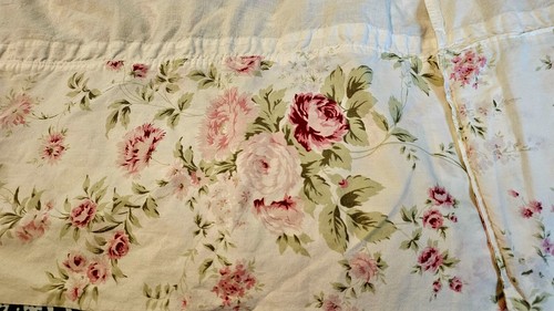 RARE Rachel Ashwell Couture Wildflower FULL SIZE Dust Ruffle Bedskirt ...