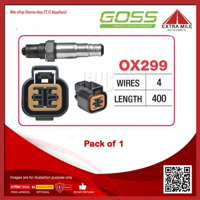 Goss Oxygen Sensor For Kia Cerato LD 2.0L G4GC MPFI 4cyl | eBay