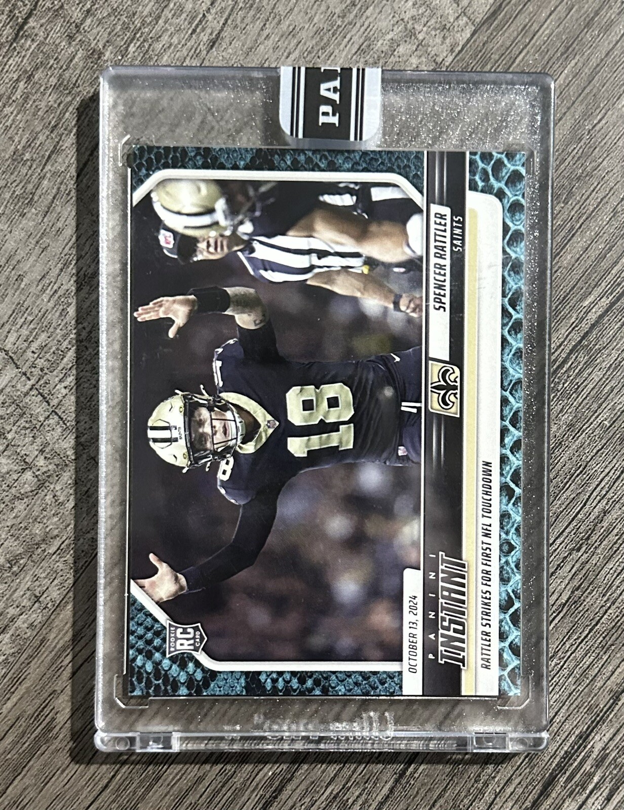 Spencer Rattler 2024 Panini Instant #10 Blue Viper /1 Price Guide ...