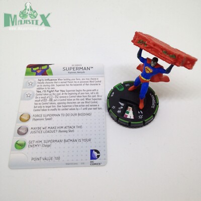Heroclix World's Finest set Superman #017b Prime figure w/card! | eBay