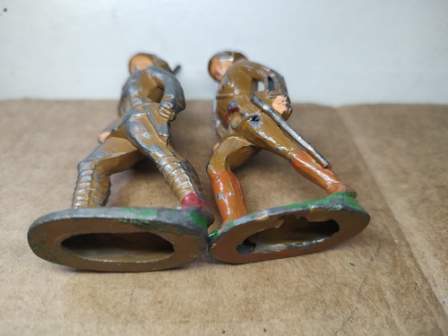 Rare Manoil M4a & M9 Hollow Base Toy Soldiers | eBay