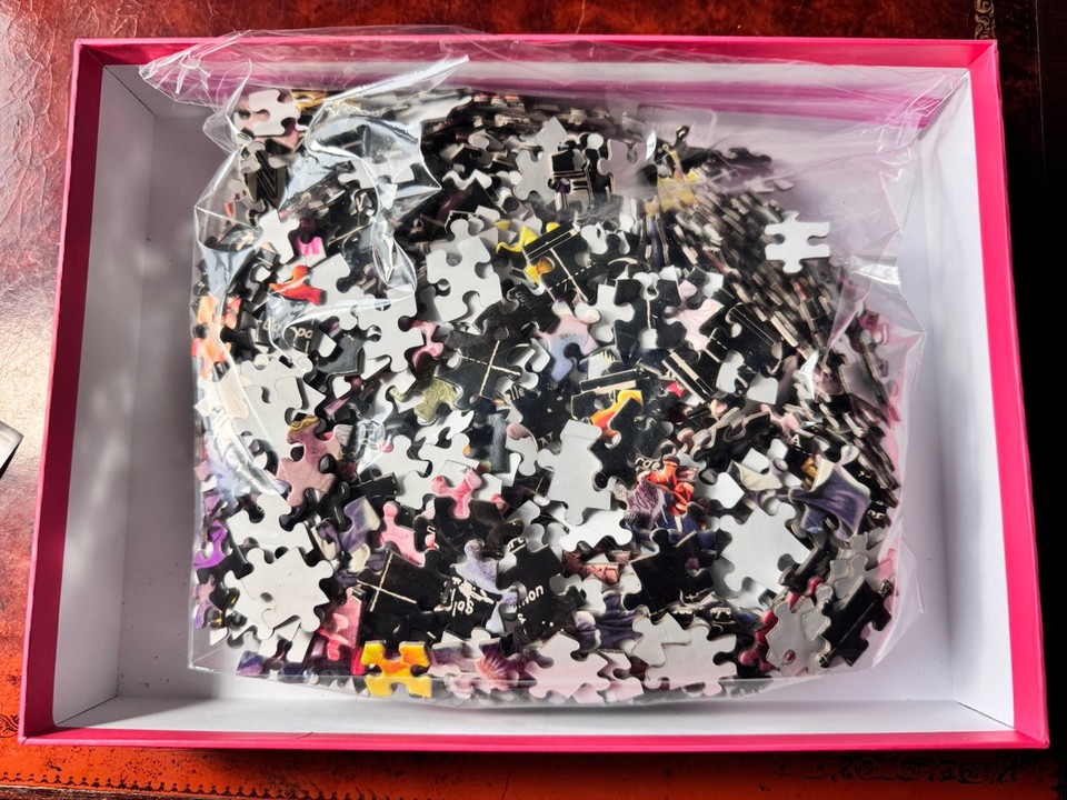 Galison FULL BLOOM FLOWER MAP OF THE WORLD 1,000 Piece Puzzle with ...