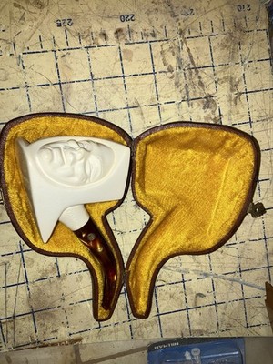 Ismet Bekler Meerschaum Pipe And Case. | eBay
