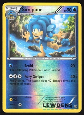 Simipour - 34/114 - Uncommon Reverse Holo - Black & White Base ...