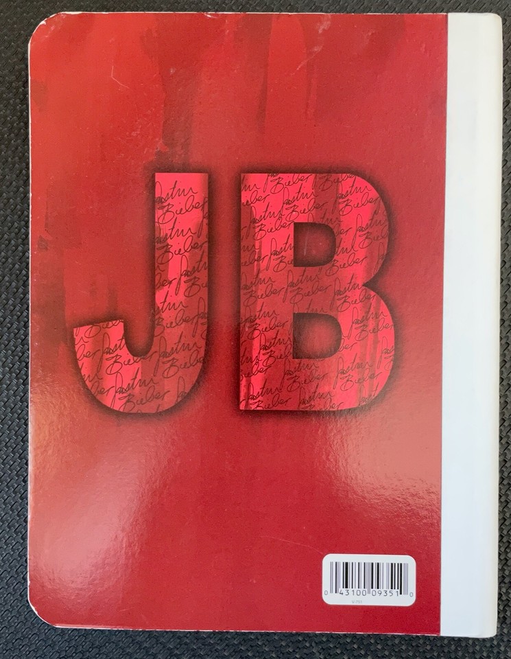 Young Justin Bieber In Black Leather Jacket Composition Notebook Circa ...