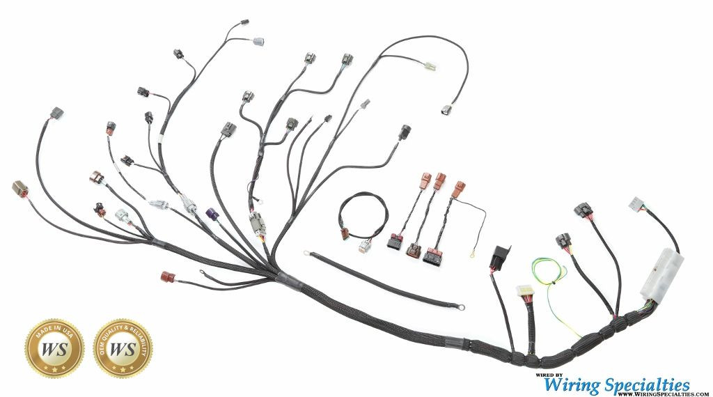 Wiring Specialties Pro Engine Tranny Harness for S14 SR20DET to S15 ...