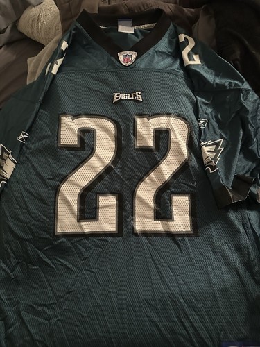 Vintage Reebok Philadelphia Eagles Duce Staley #22 NFL Jersey Green Men ...