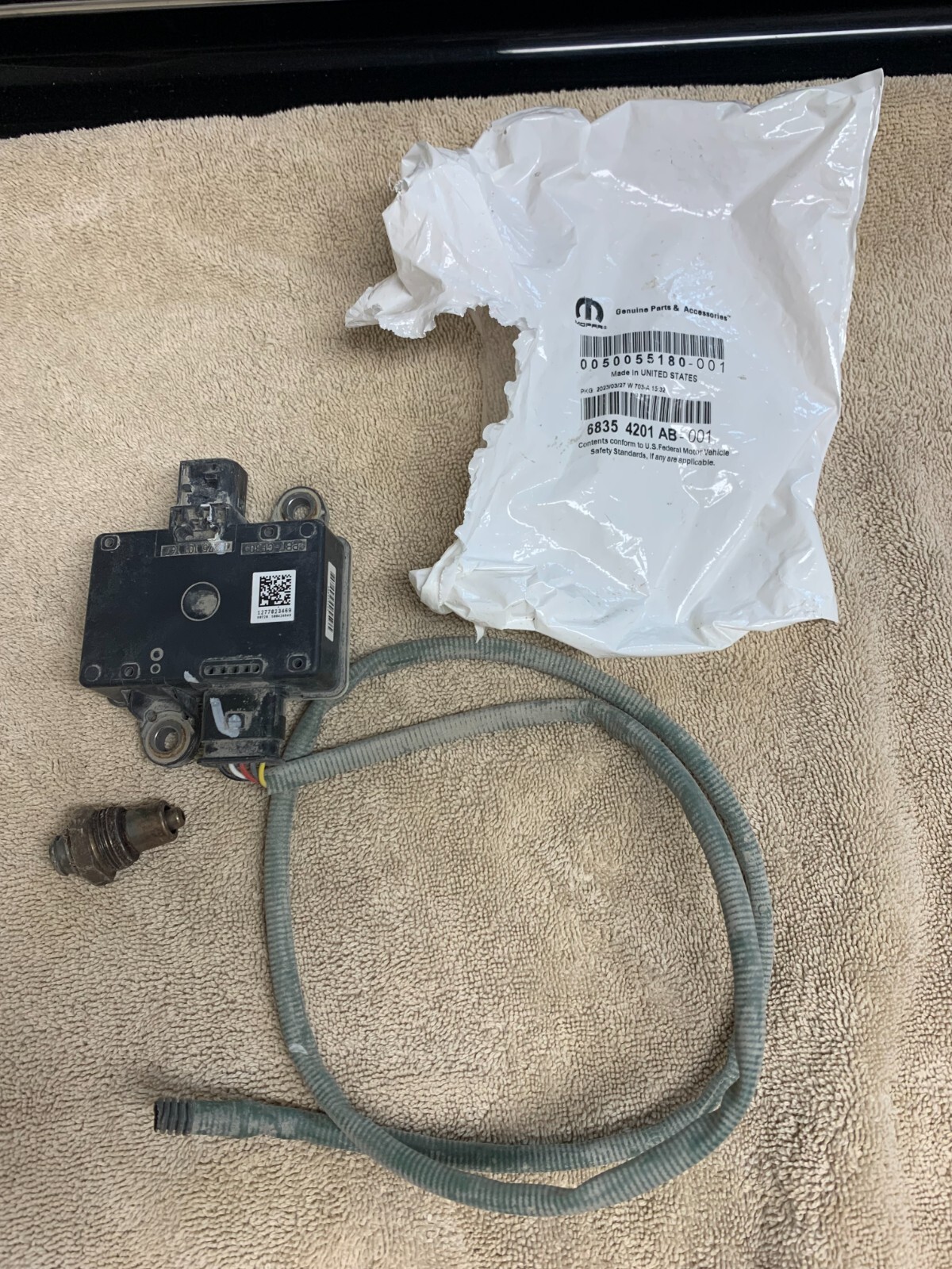 OEM Diesel Particulate Sensor Mopar 68354201AB | eBay