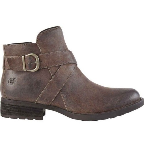 Born Women Trinculo Distressed Leather Ankle Booties shoes sz 10M | eBay