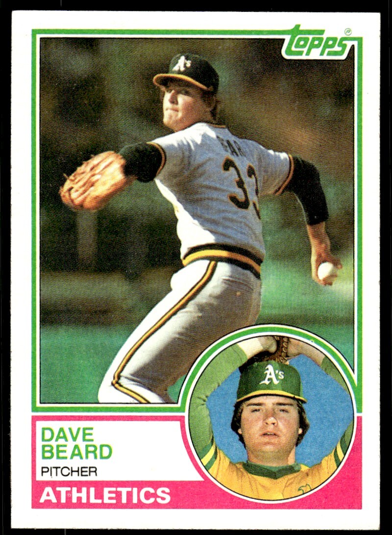 1983 Topps Dave Beard Oakland Athletics #102 | eBay