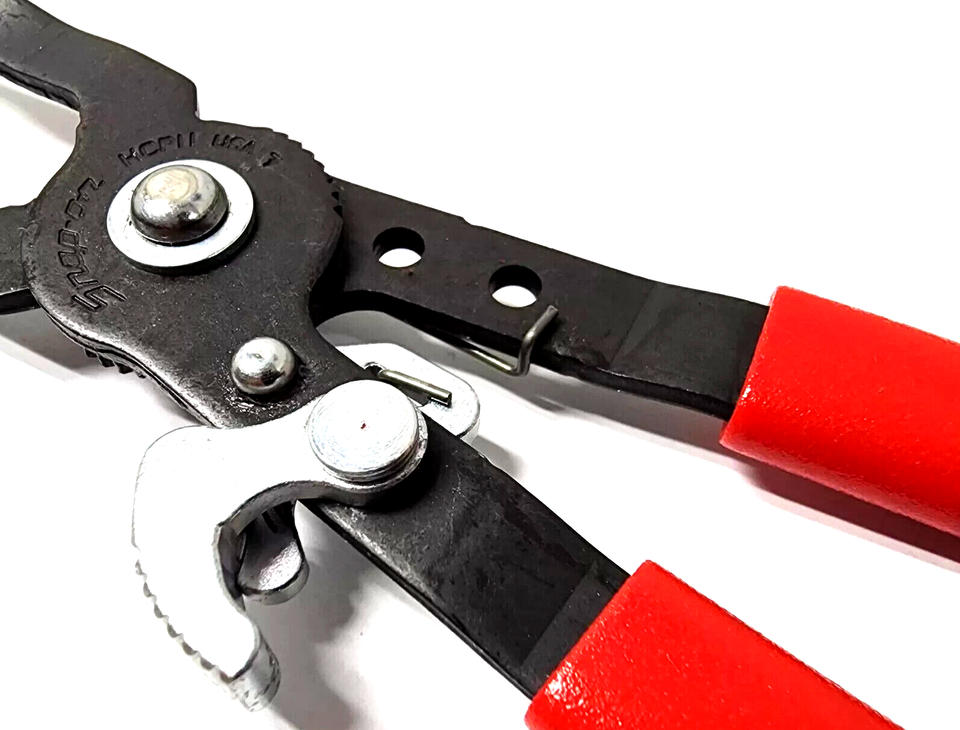 SNAP ON TOOLS USA RED 9" Universal Hose Clamp Pliers HCP11 NEW | eBay