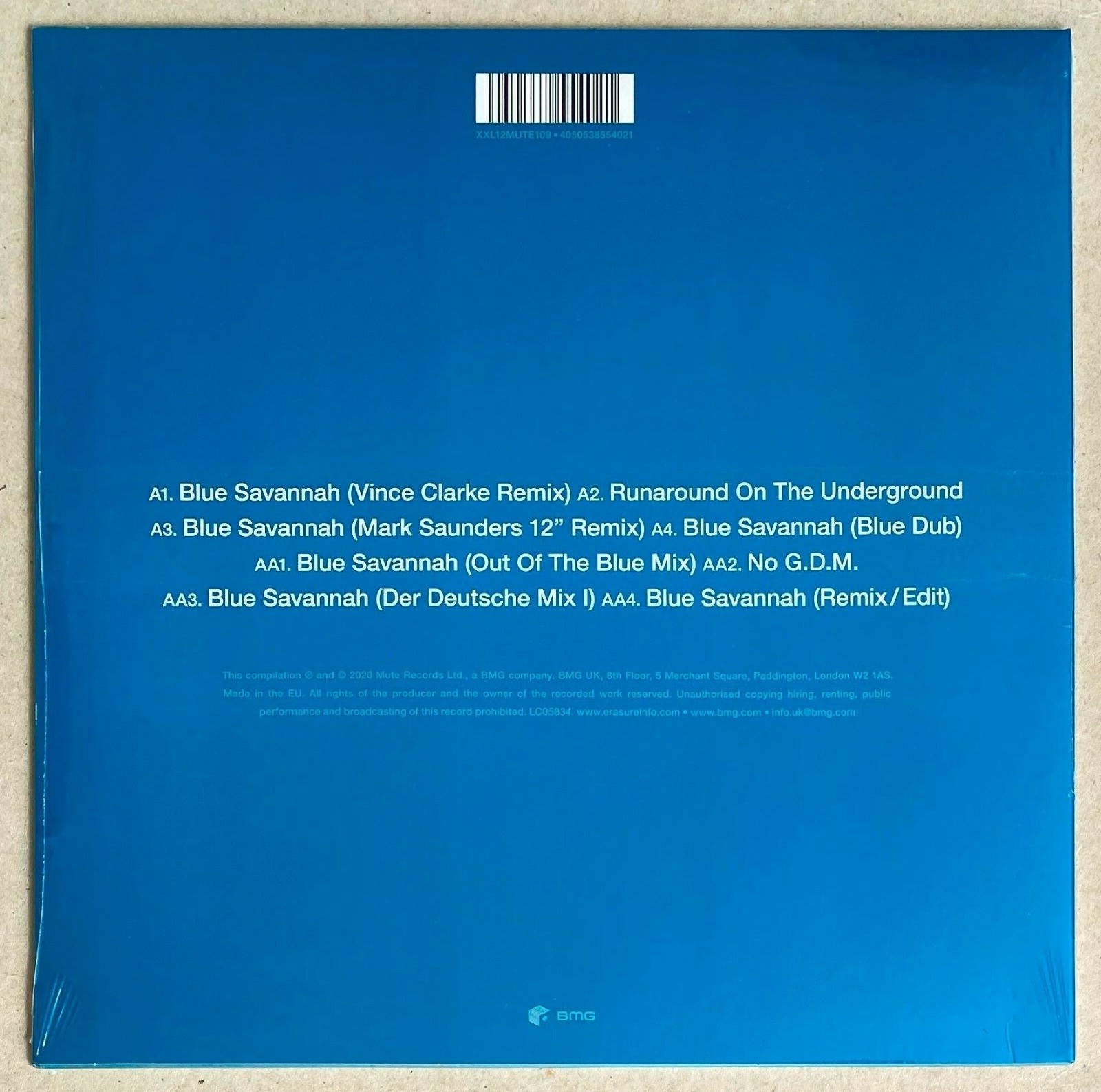 Blue Savannah [Rsd 2020] by Erasure (Record, 2020) for sale online ...