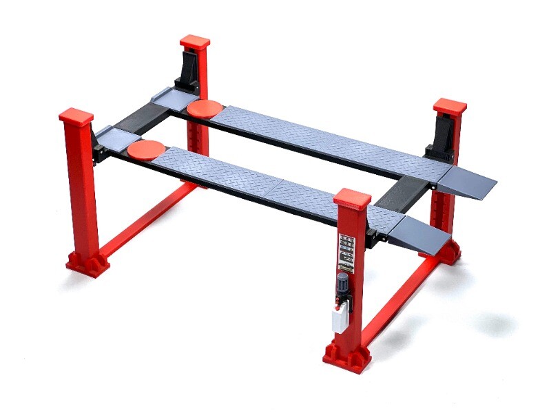 Diorama 1/18 Car Garage Props Model Workshop Repair Tool Scene Model ...