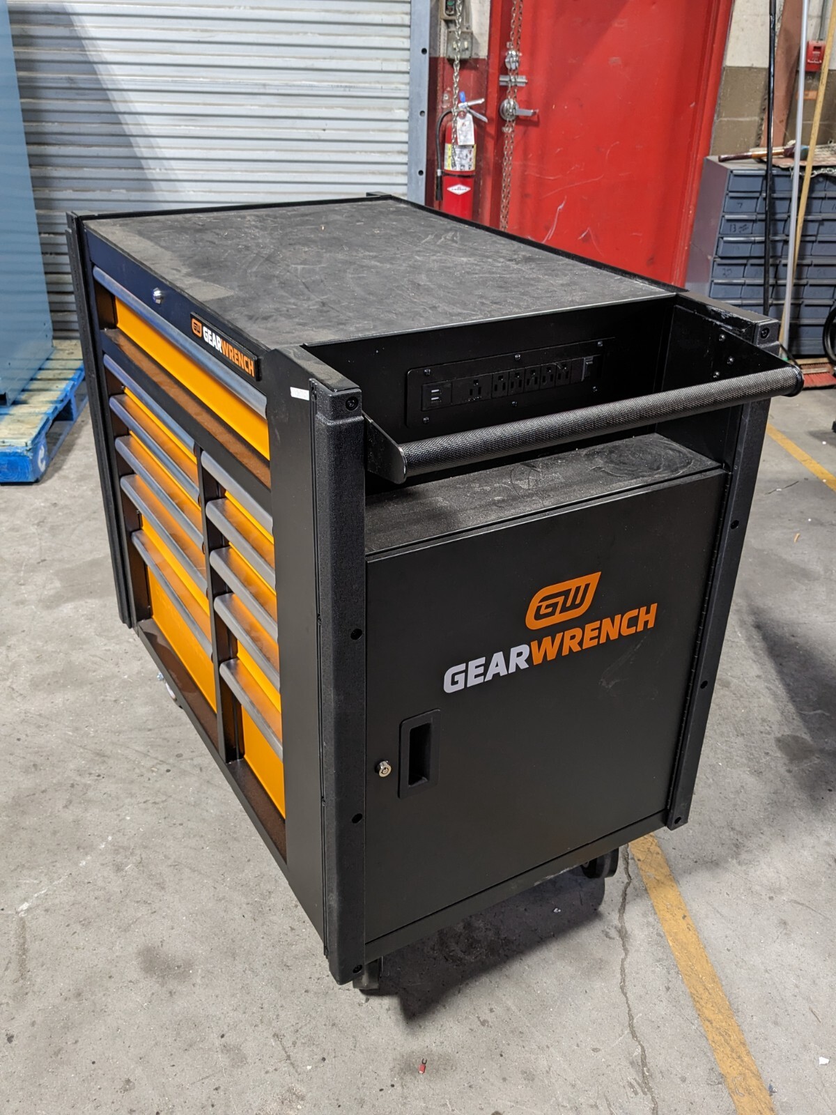 Gearwrench Mobile Work Station Tool Box Storage Cabinet 11 Drawer 83169 ...