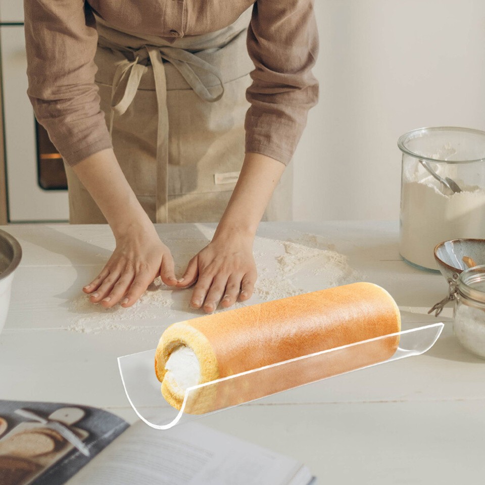 4pcs Swiss Roll Mold Swiss Roll Making Mold Cake Roll Maker Rolling ...