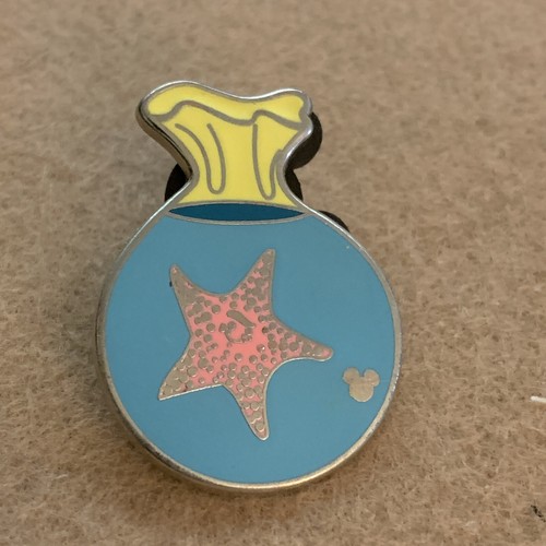 WDW Disney Finding Nemo Peach Starfish In Fish Bag Cast Lanyard Pin ...