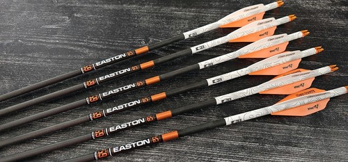 Easton 6.5 Bowhunter Arrows | 340 Spine | Glow Topo Wraps | Half Dozen ...