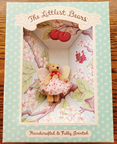 VTG 1994 Gund "Cherry Tree Faerie" Miniature Bear from "The Littlest ...