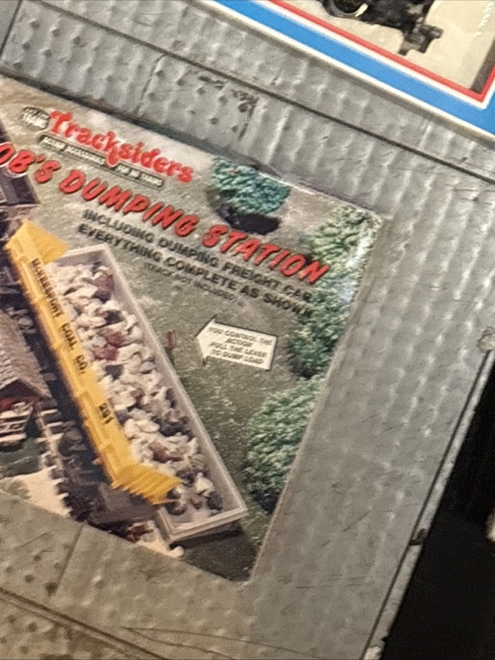 Vintage Tyco HO Scale Train Huge Big Lot of Rail Cars Track Building ...