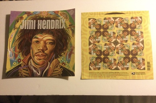 2014 US Stamps Jimi Hendrix Full Sheet Forever Stamps Unused | eBay