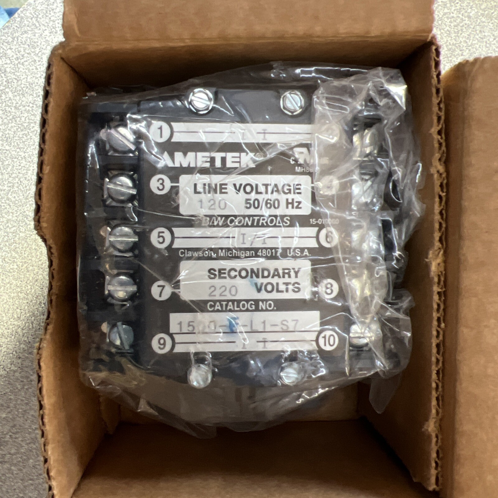 New Ametek 1500-F-L1-S7 Liquid Level Control Relay | eBay