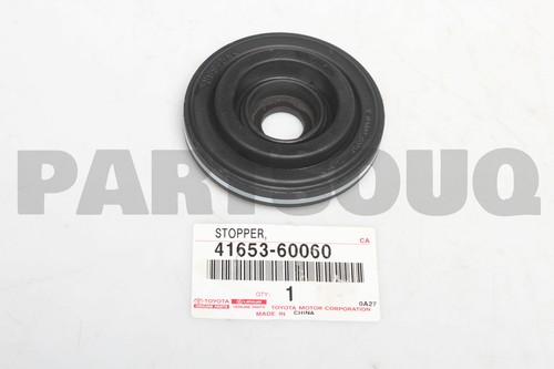 4165360060 Genuine Toyota STOPPER, DIFFERENTIAL MOUNT, UPPER 41653 ...
