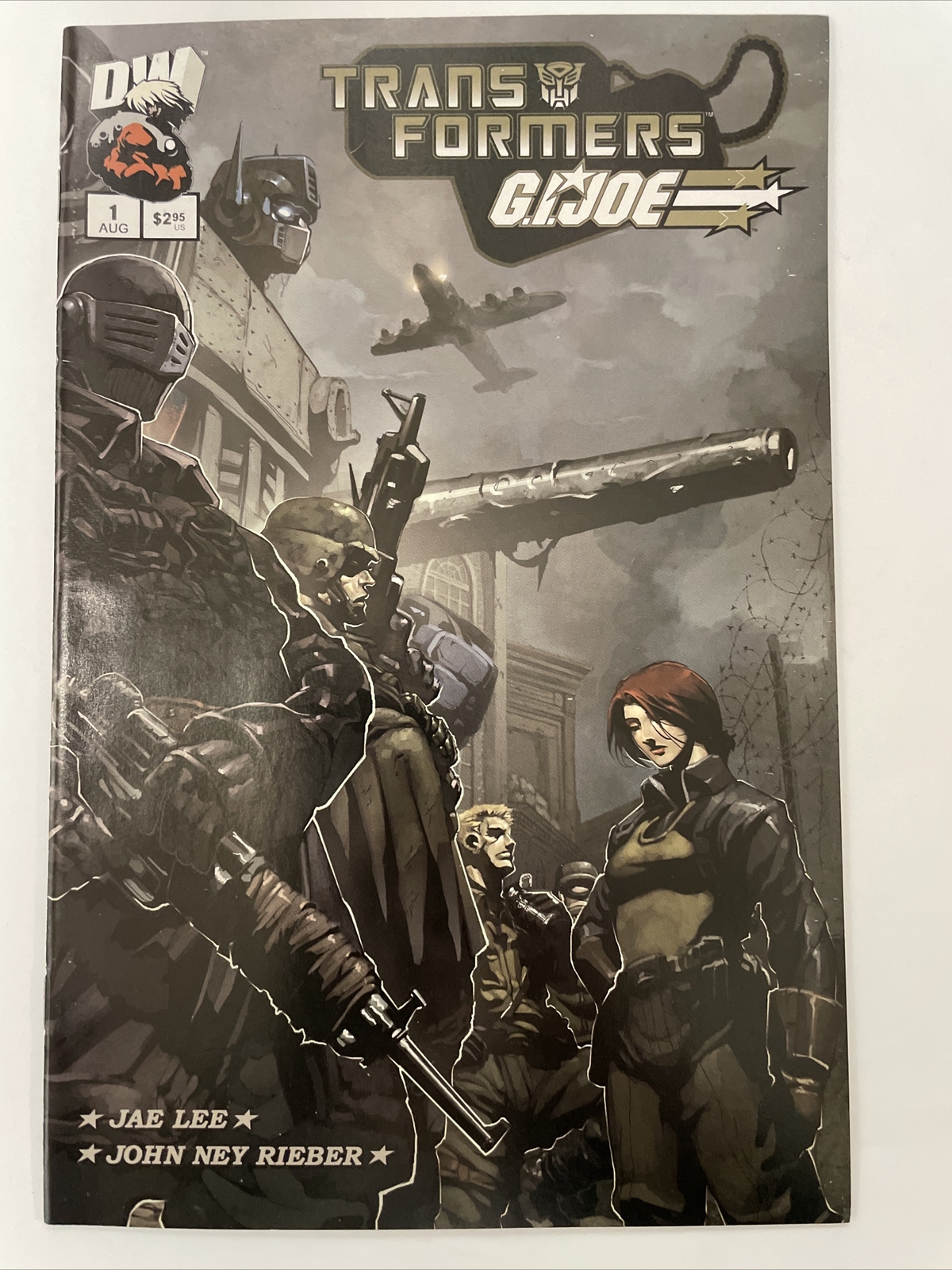 Dreamwave Comics Transformers / G.I. Joe #1 by John Ney Rieber - Cover ...