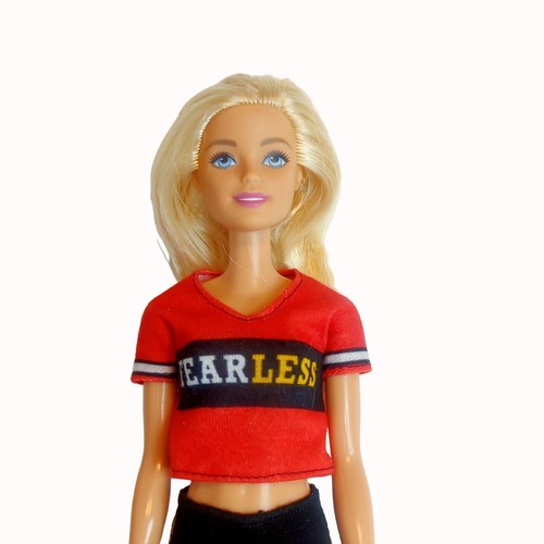 Barbie Millie Face Doll Redressed Blonde Straight Arms Flat Feet 2015 ...