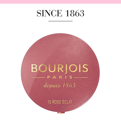 BOURJOIS Little Round Pot Blush Blusher with Mirror and Brush *ALL ...