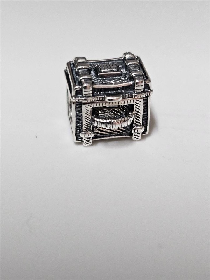 New Chamilia STEAMER TRUNK - Sterling 925 Locket Charm Bead 2010-3237 ...