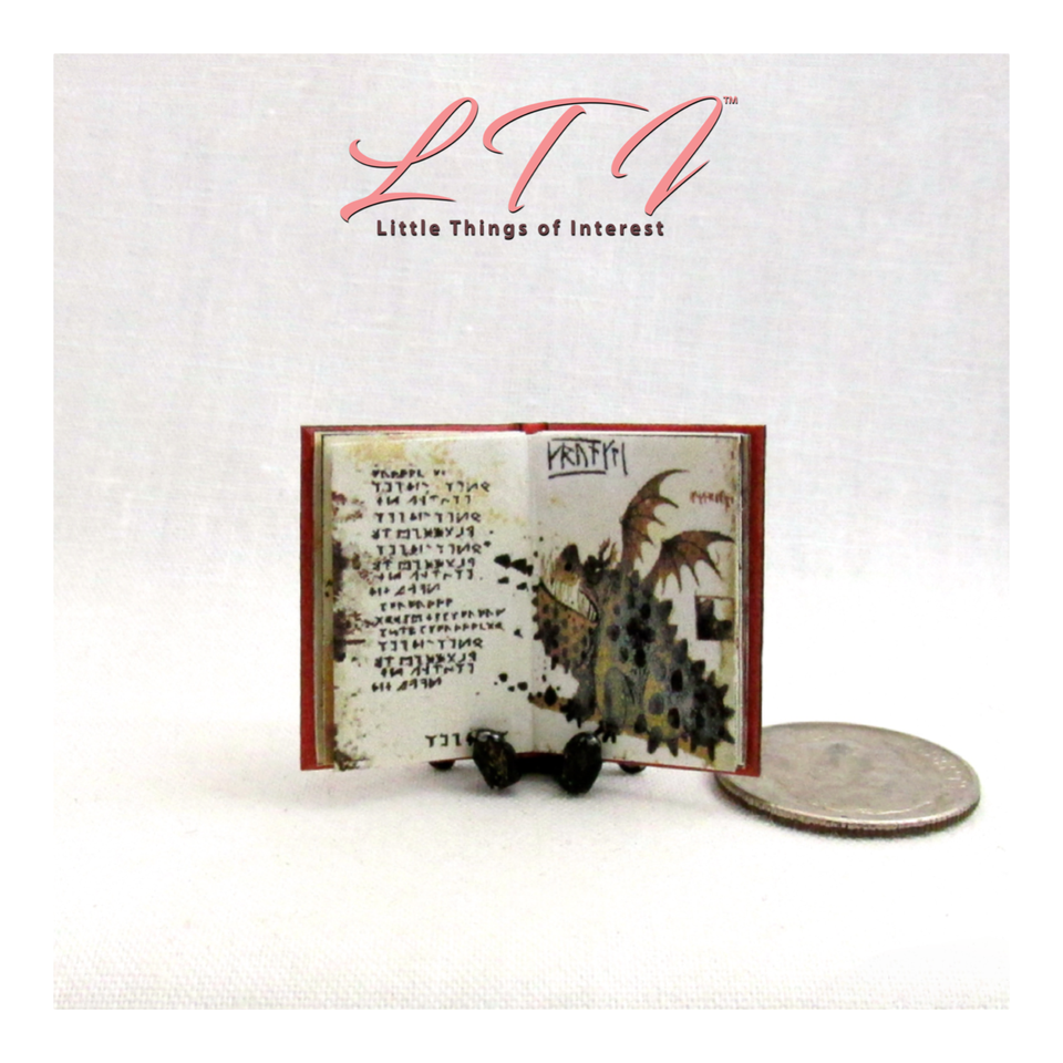 HOW TO TRAIN YOUR DRAGON Book Of Dragons 1:12 Scale Miniature ...