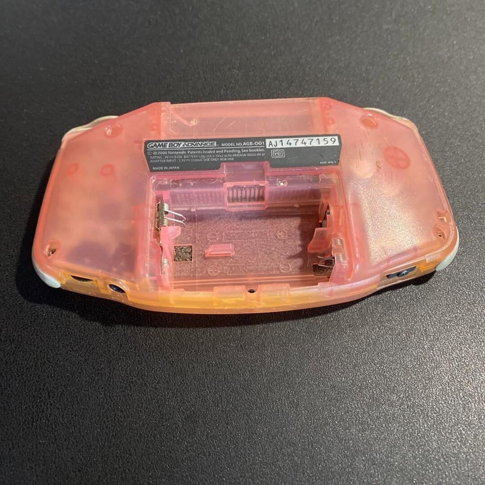 Junk Nintendo GameBoy Advance for parts Console System GBA Orange Japan ...