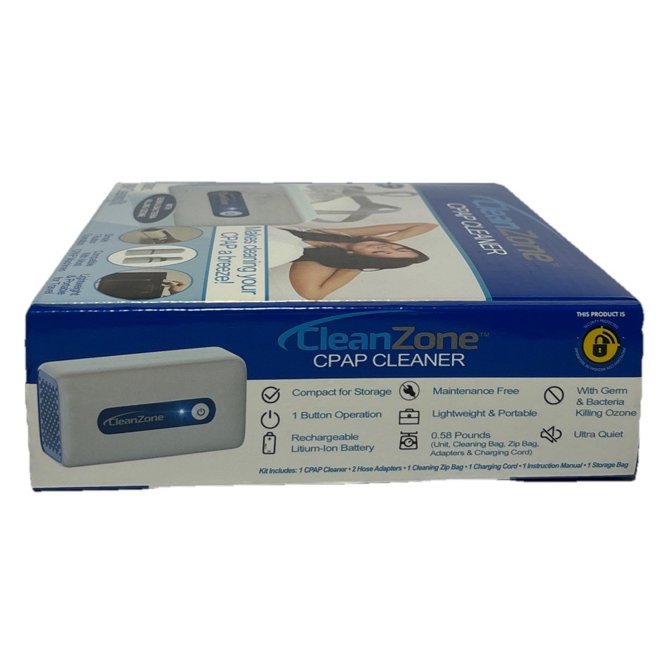 CleanZone CPAP Cleaner & Sanitizer Portable 1 Button Easy to Use 856431008258| eBay