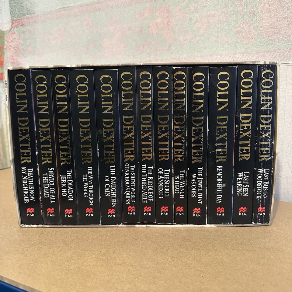 Inspector Morse The Complete Collection Set 13 Books By Colin Dexter ...