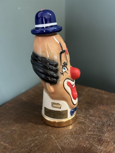 Bar Clown Whiskey Bourbon Decanter Old Mr Boston No. 25 Royal Halburton ...
