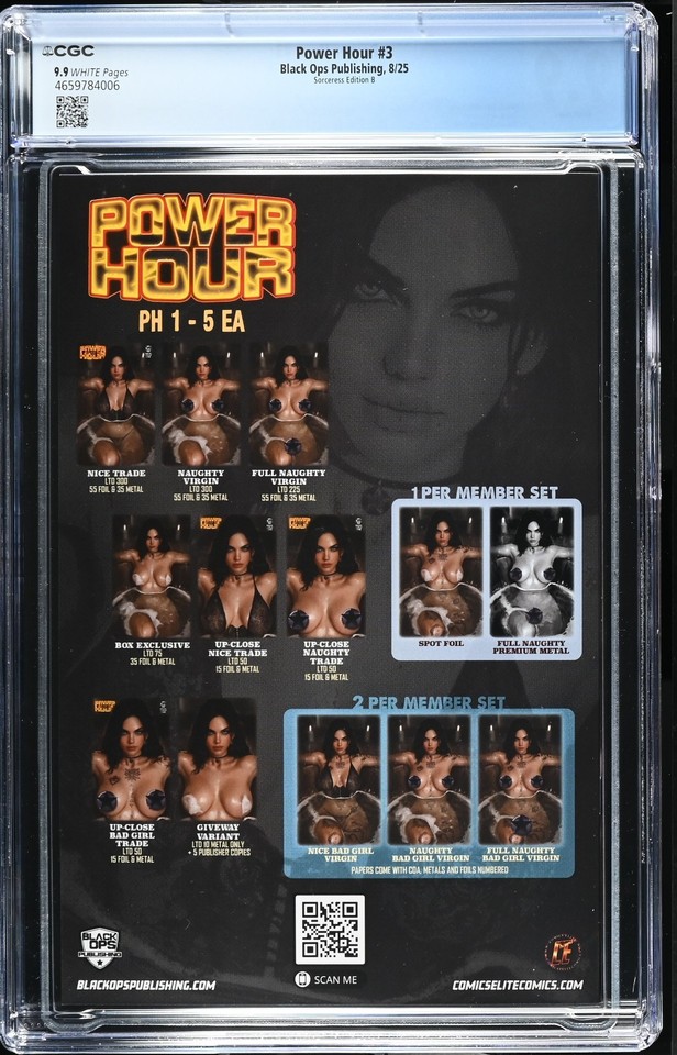 Shikarii Power Hour #3 Yennefer Witcher Cosplay VIRGIN Chase Cvr B LE ...