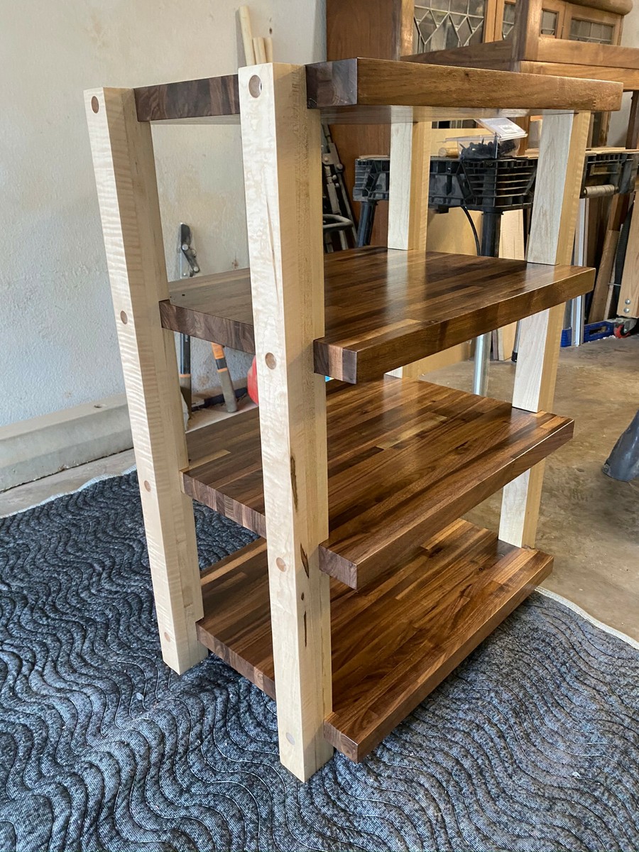 Diy Stacked Audio Rack